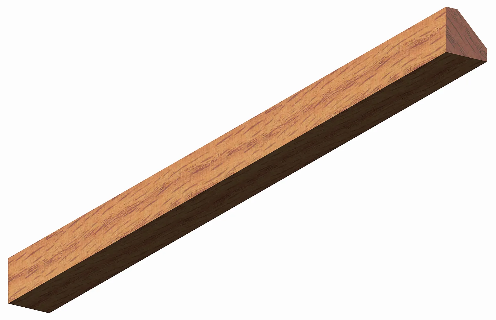 Beading - Chamfered - Splayed - 18x18mm (11/16x11/16-in) | Glass bead