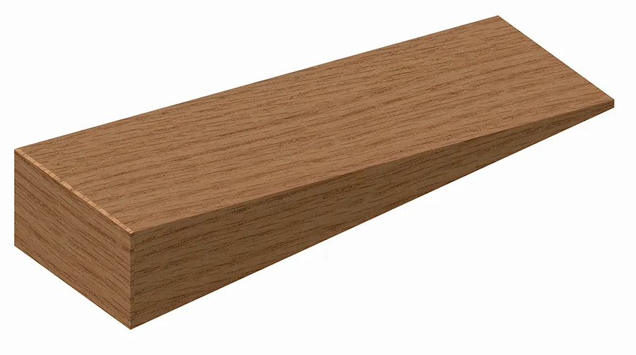 Wooden Door Stops/Wedges: Width: 38 mm - Thickness: 24 mm, made to ...