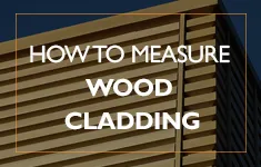 How to measure wood cladding with examples