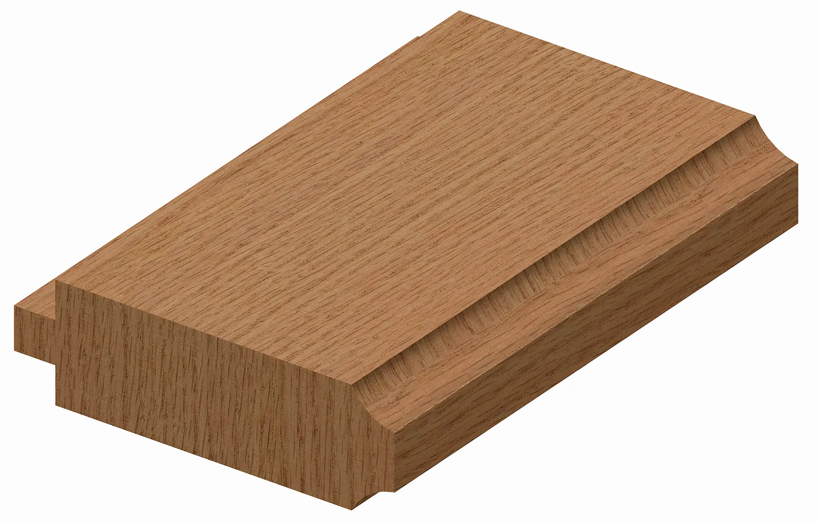 Rafter - Chamfered - Splayed - 133x42mm (5-1/4x1-5/8-in) | Roof