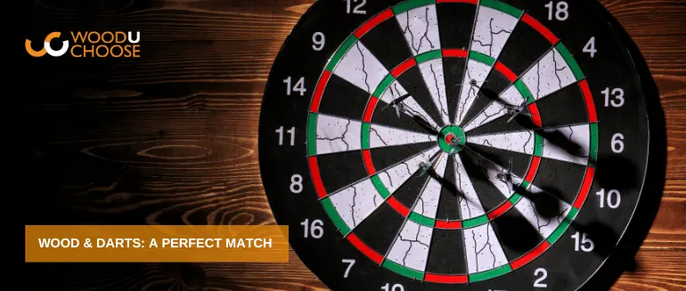 Durable Wood for Darts: Sisal & Elm for Skill & Accuracy